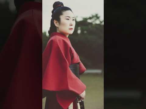 The Female Samurai - Nakano Takeko #ai #history #samurai