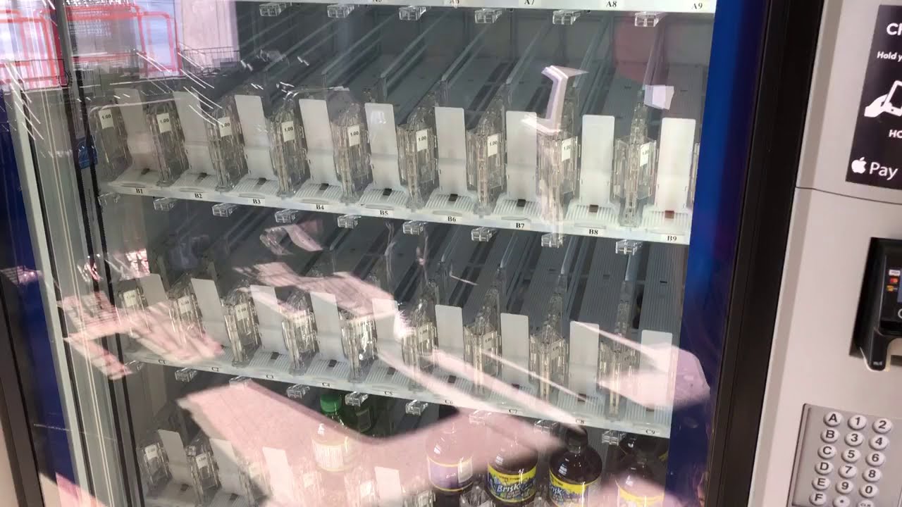 Brand new Crane Bevmax 4/DN-5800-4 Pepsi vending machine at Costco Wholesale in Niagara Falls , ON