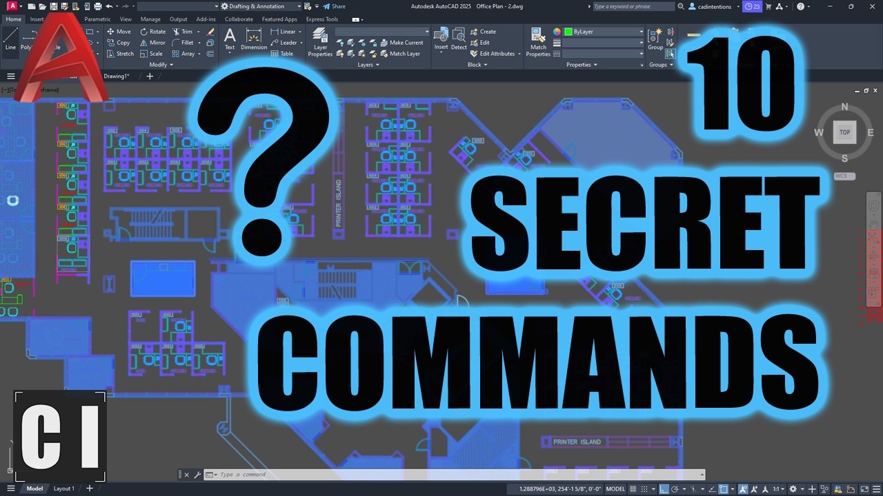 10 Unknown AutoCAD Commands You’re Not Using (But Should Be)!