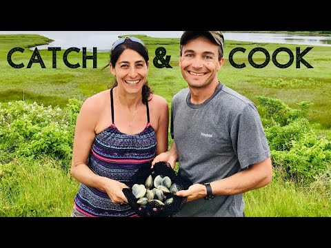 CATCH & COOK CLAMS, RI STYLE {Steamed Clams with Garlic Butter Sauce} EASY & DELICIOUS!!