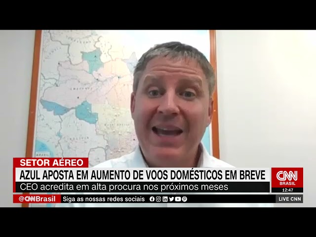 CEO da Azul aposta em boom de voos domésticos e vê os melhores dias à ...