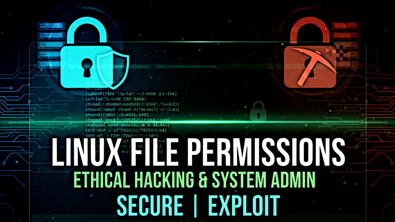 Linux File Permissions for Ethical Hacking & SysAdmins