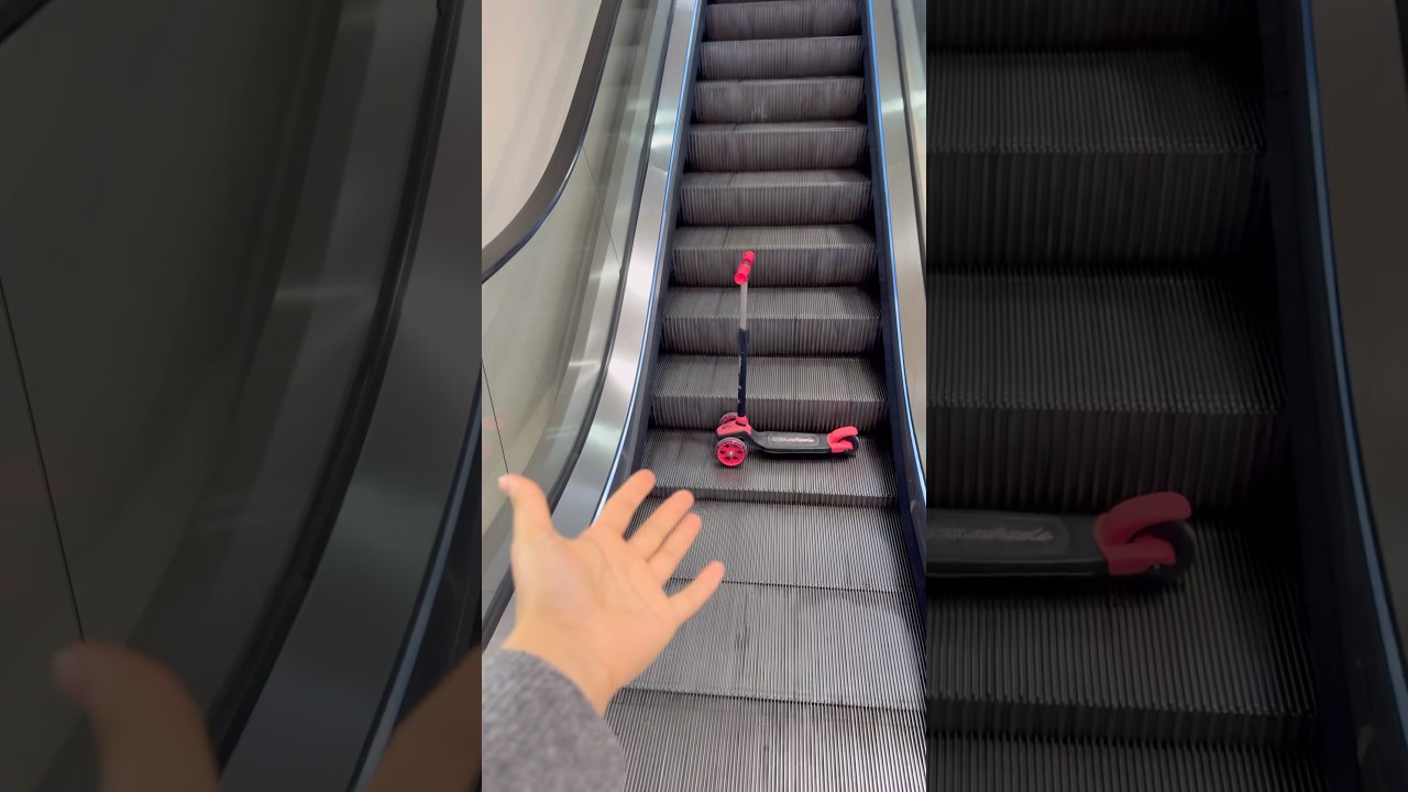 They left their scooter on the stairs, I guess I'll get it 😂 #don'tforgettosubscribe #discoverme ...