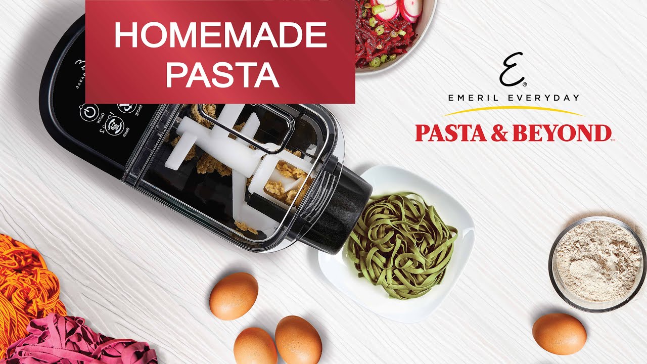 Emeril Lagasse Pasta & Beyond  - Learn How to Make Homemade Pasta, DOUBLE Batch Spaghetti