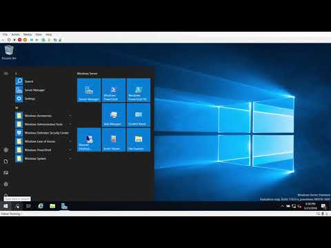 Windows Server 2019 LTSC 17623 GUI First Look