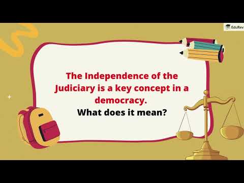 Judiciary Video Lecture - Social Studies (SST) Class 8