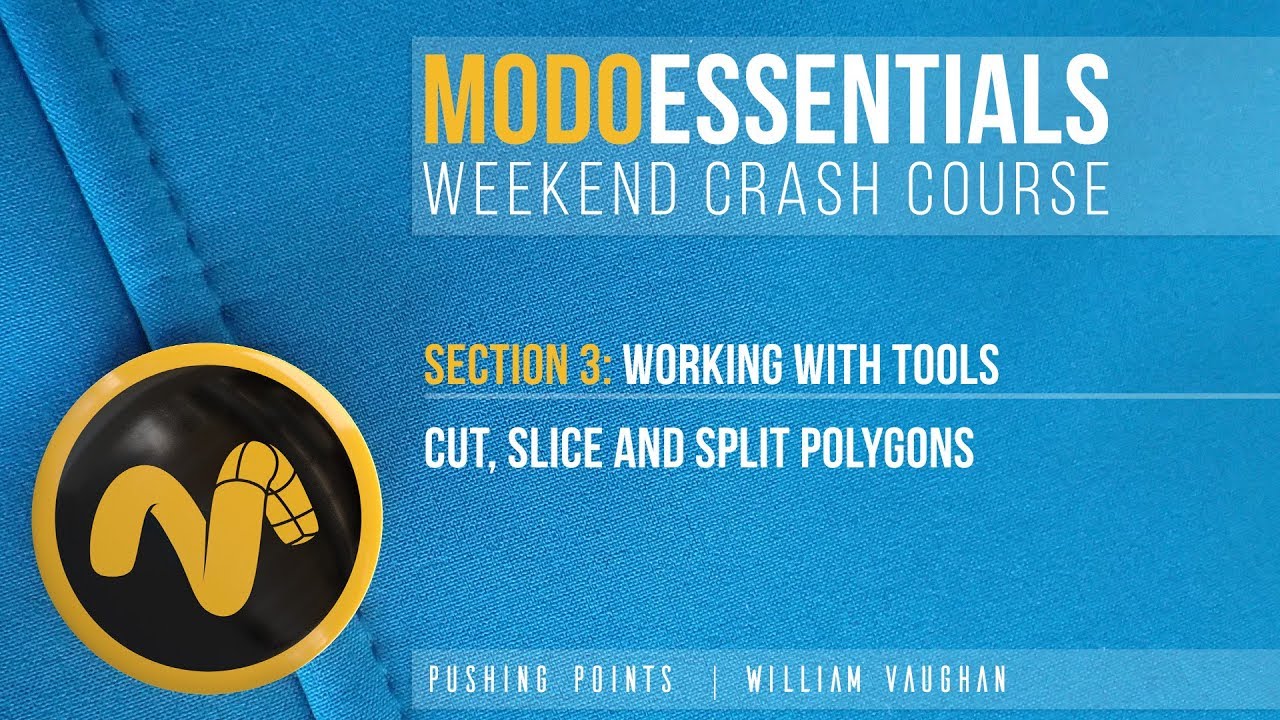 Modo Essentials: Crash Course | Cut, Slice and Split Polygons