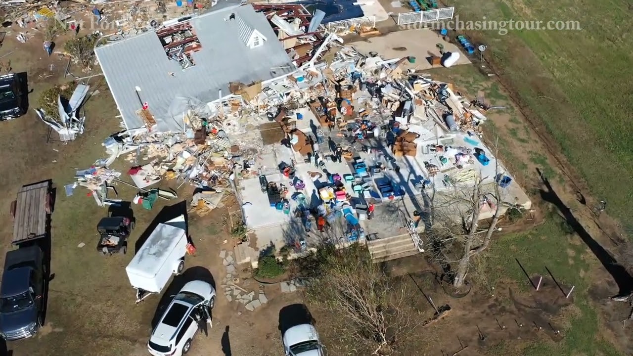 Fulbright to Dimple Texas Tornado Damage 11/05/2022