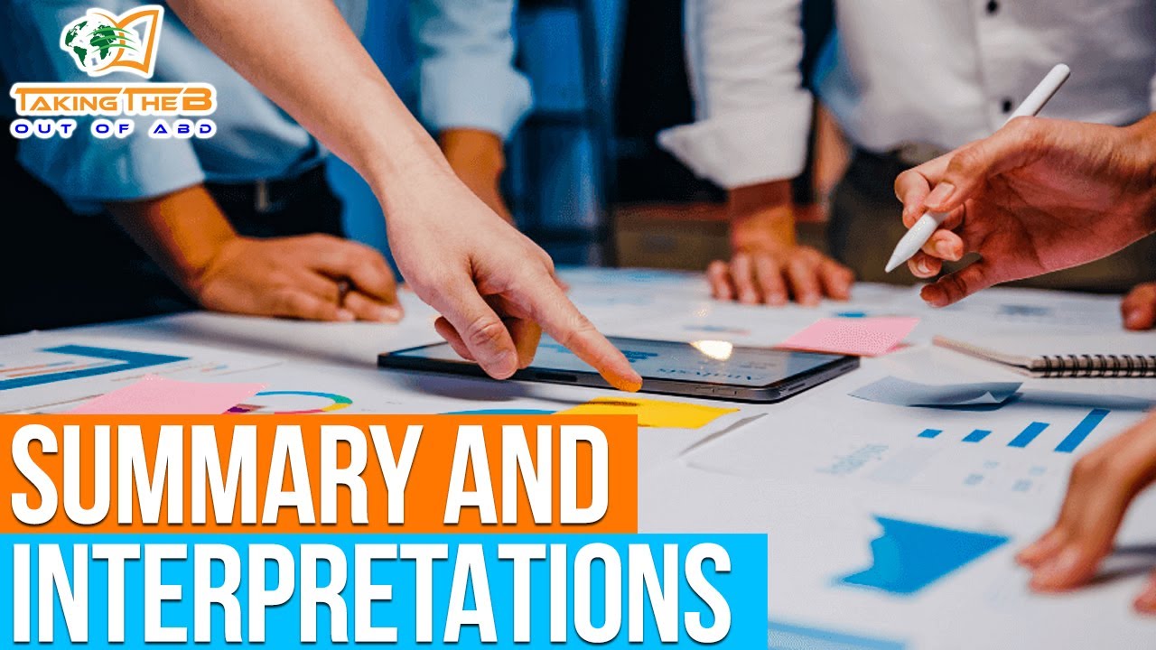 HOW TO CREATE THE RESEARCH SUMMARY AND INTERPETATIONS SECTIONS IN A DOCTORAL DISSERTATION CHAPTER 5