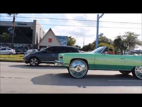 Outrageous Daytona Beach 1975 Caprice Donk on 30" Dub Bandito Wheels