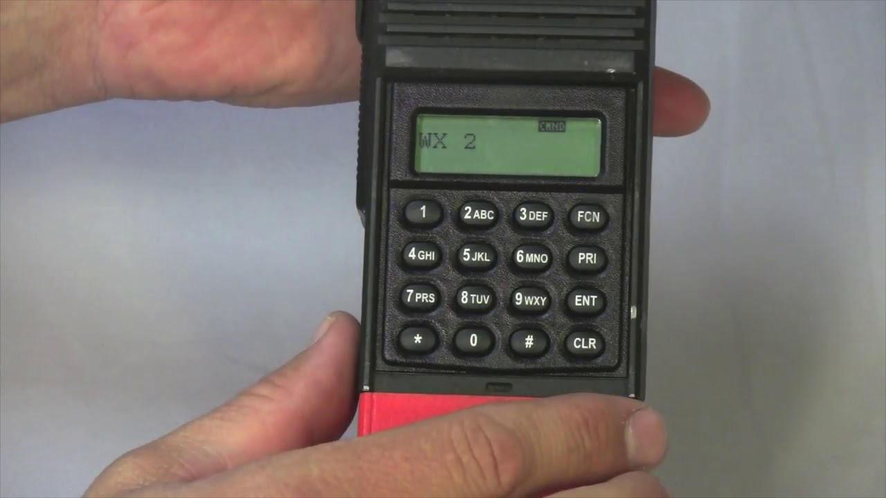 VHF Programming a Command Group