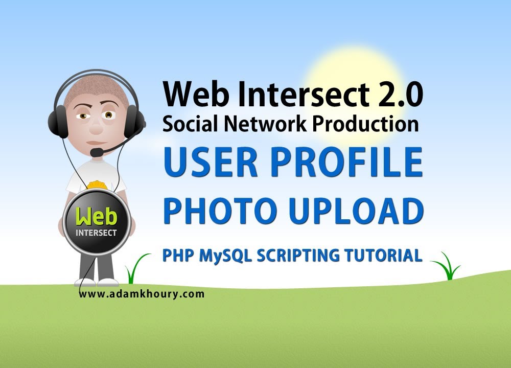 13. User Profile Photo File Upload HTML Form Tutorial PHP Parse Script MySQL