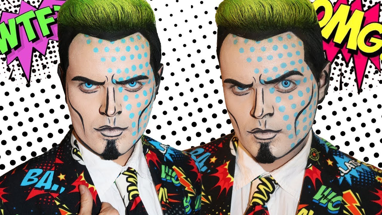 Comic Book Guy! - Pop Art - Makeup Tutorial!