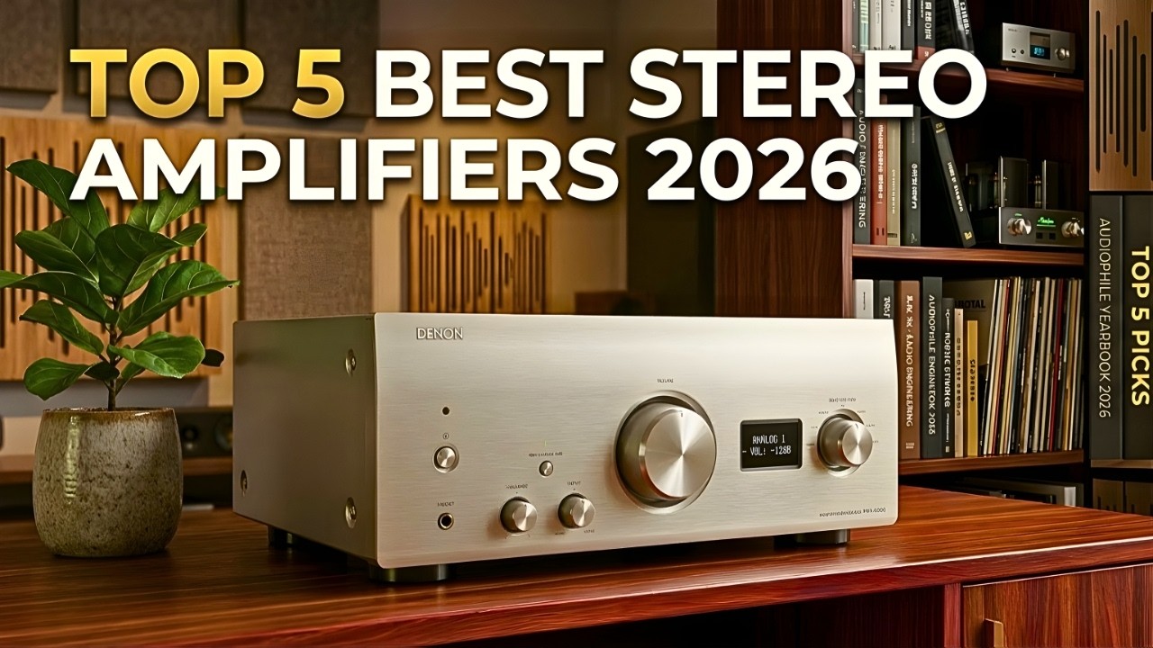 5 Best Stereo Amplifiers in 2026 - Most People Get Stereo Audio Wrong!