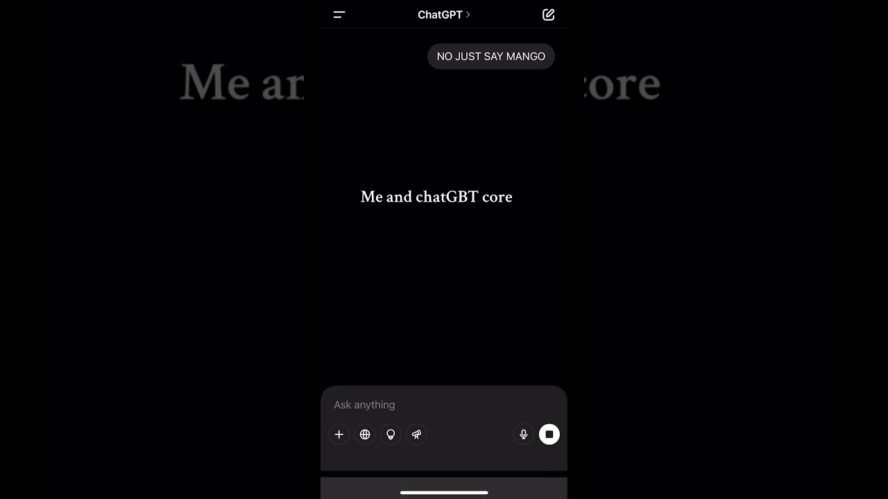 Me and ChatGPT nicely conversation core😁#chatgpt