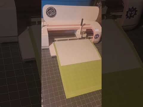 Applique drawing with my Cricut.... #cricut #cricutmade #asmr #craft @Cricut