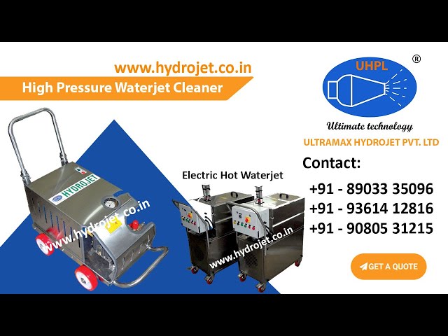 Water Jet Cleaning Machine - High Pressure Jet Cleaning Machine Manufacturer from Chennai