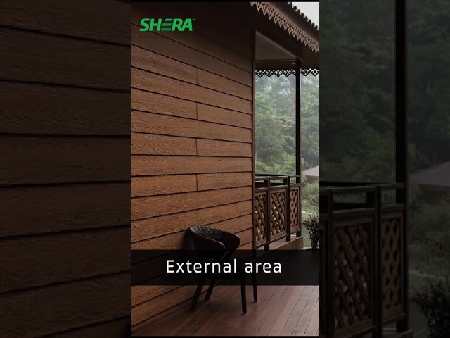 Wooden Planks - Shera Wood Cladding Plank Manufacturer from Bengaluru