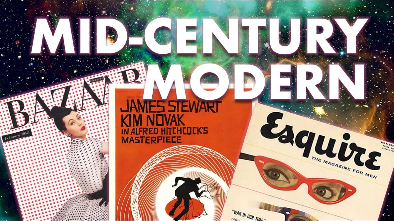 Mid-Century Modern Graphic Design: Influential Designers & Iconic Works