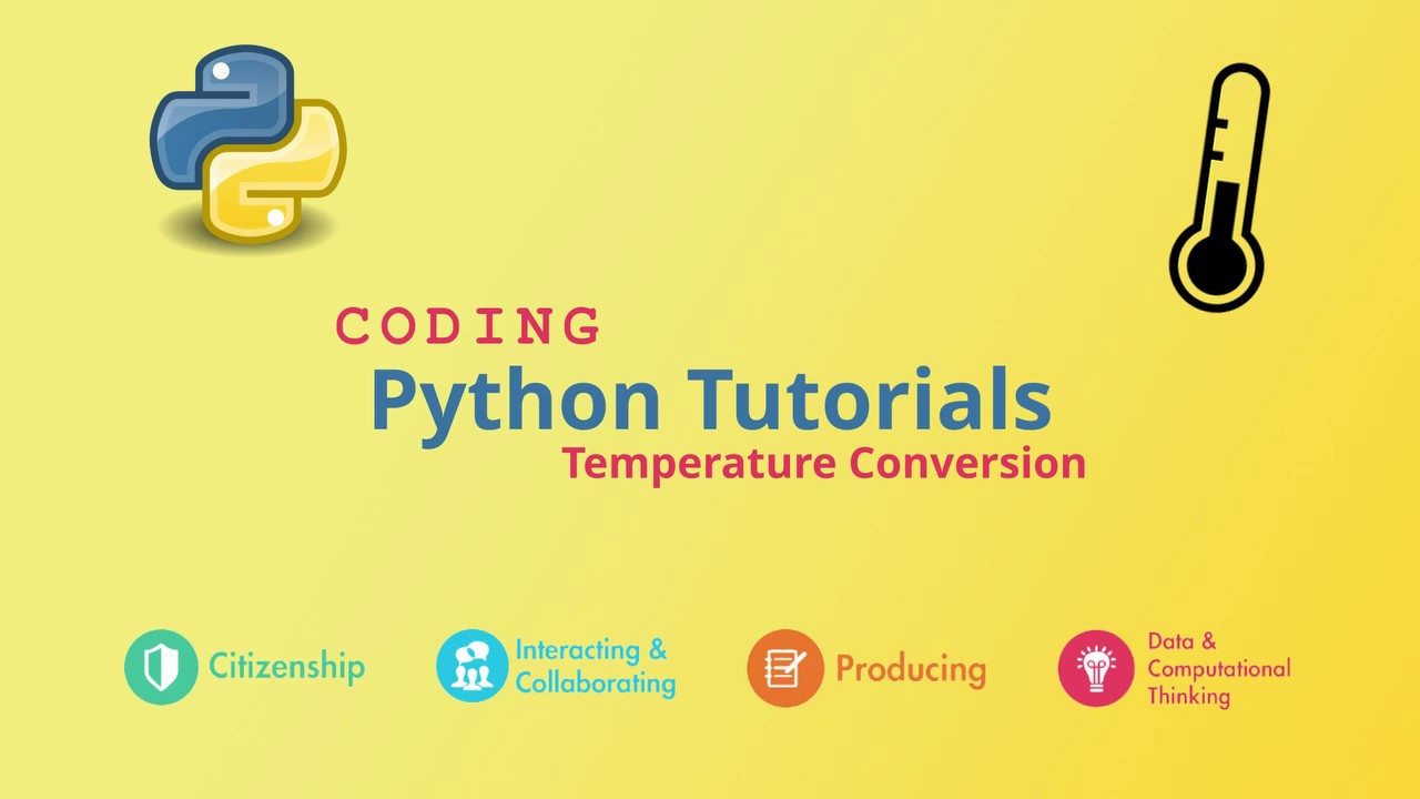 6 - Python Programming - Temperature Conversion with Python
