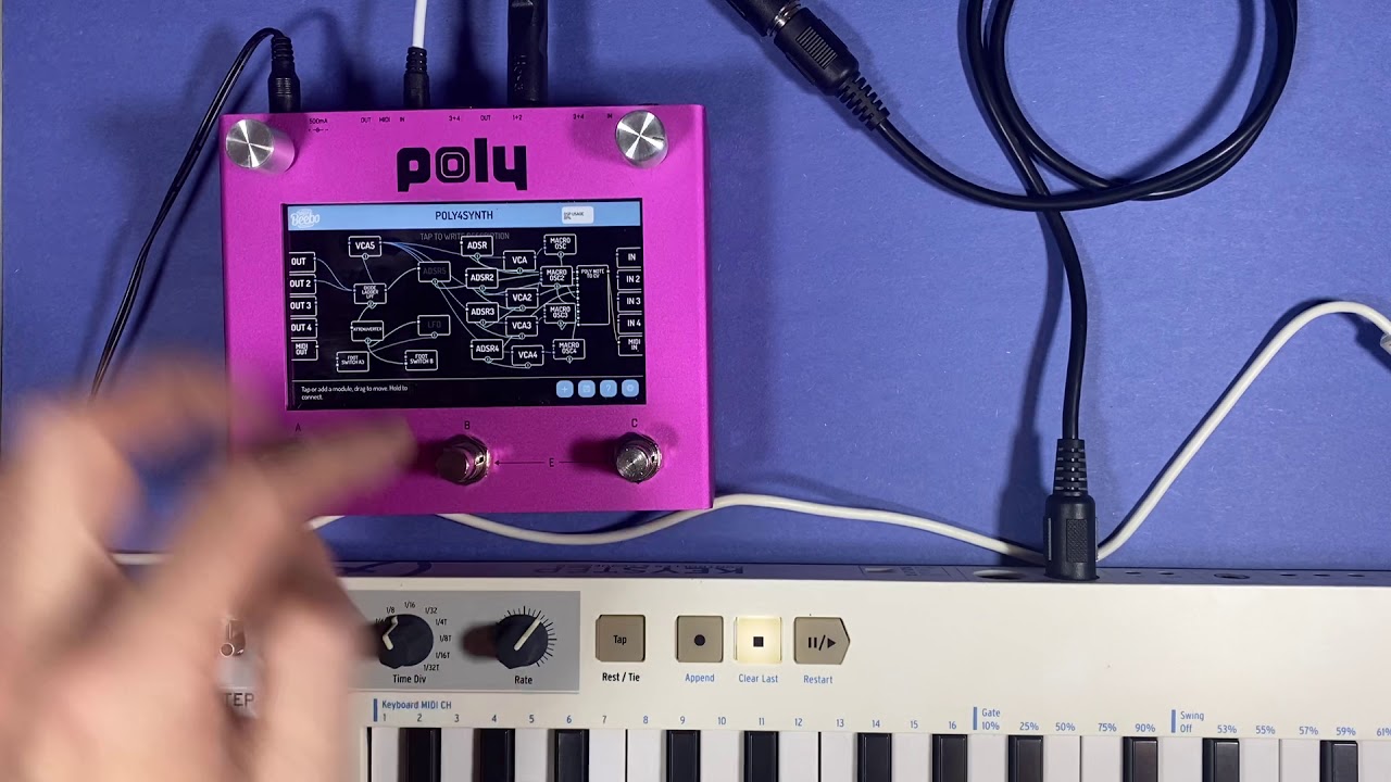 Poly4Synth patch for Poly Effects Digit