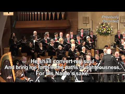The Lord is My Shepherd (Psalm 23) - John Rutter