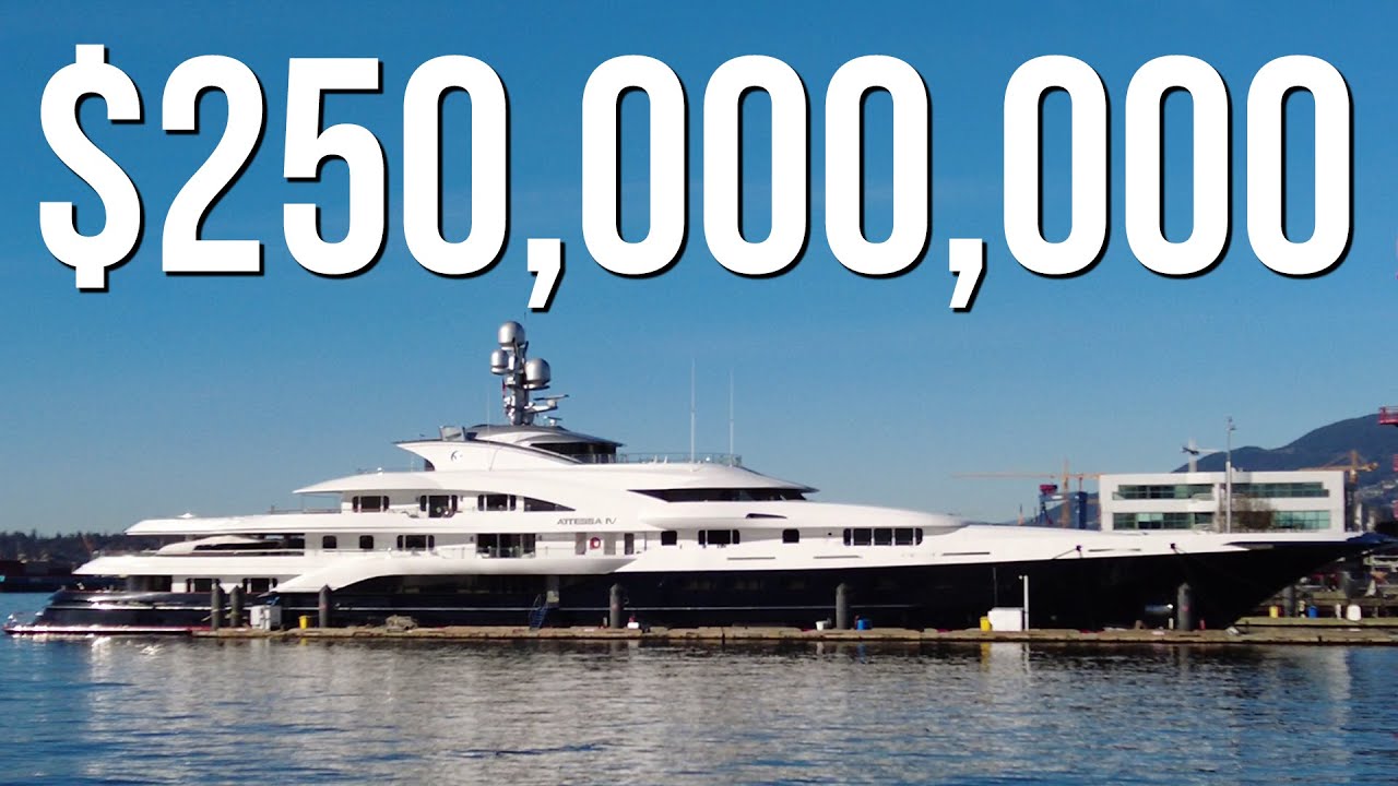$250M Superyacht owned by Dennis Washington