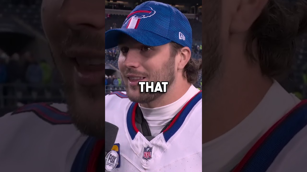 Josh Allen says 