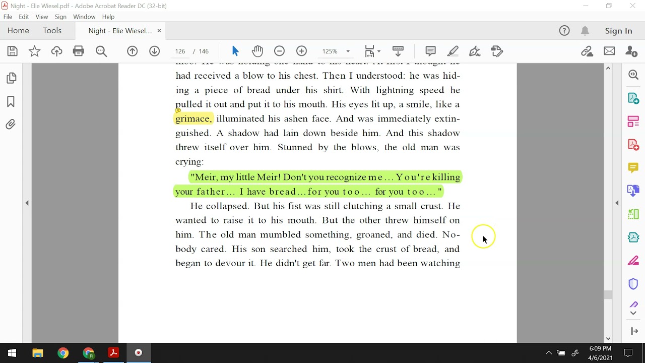 Night - Chapters 7-9