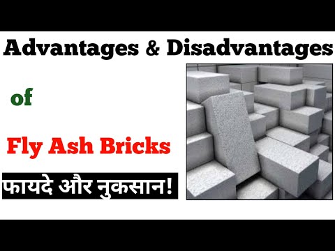 Advantages and Disadvantages of Fly ash Bricks (рдлрд╛рдпрджреЗ рдФрд░ рдиреБрдХреНрд╕рд╛рди ) Full Details in Hindi