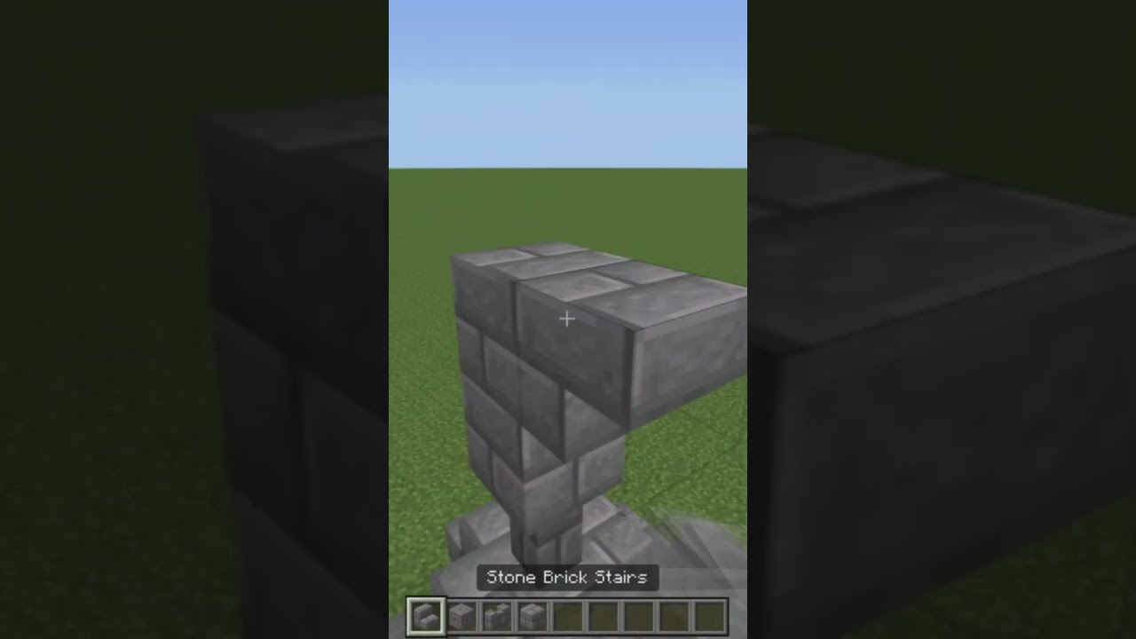 Minecraft Pillar Tutorial #minecraft #minecraftshorts #youtubeshorts