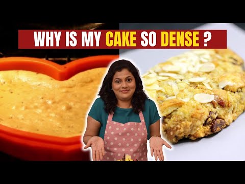 Why is Your Cake So Dense? 5 Tips for Fluffier Cakes !