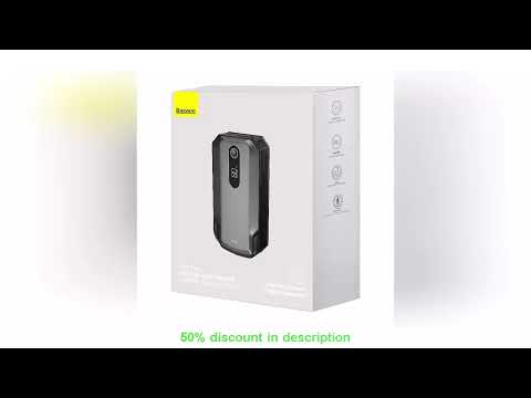 Why Everyone’s Talking About This Product! Baseus Car Jump Starter 20000mah 2000A Power Bank CRJS