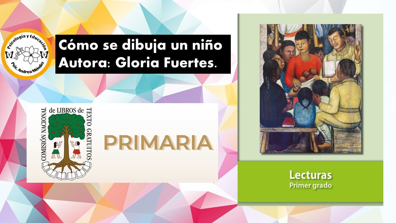 cómo se dibuja un niño | Lectura de CONALITEG primaria primer grado.
