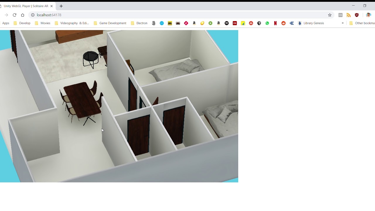 3D Floor Plan WebGL Demo