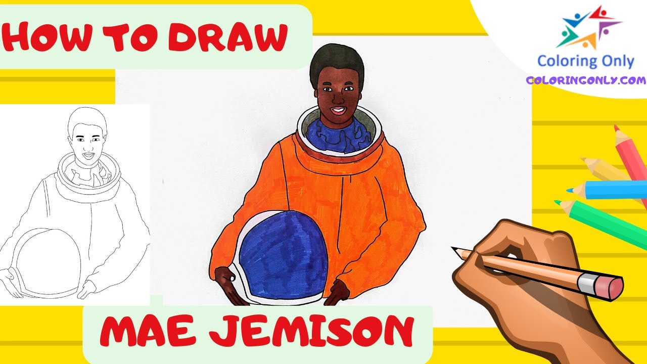 How To Draw Mae Jemison