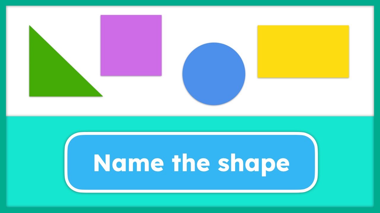 Learn Shapes: Recognize Triangles, Squares, Rectangles & Circles