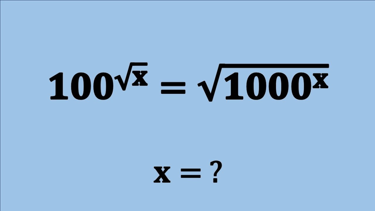 Nice Square Root Simplification Maths Problem | Algebra Problems | Find the Value of X