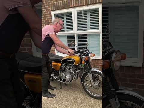 Honda CB500/4 72 startup. Details on Car & Classic