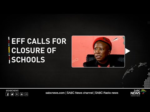 EFF gives Basic Education seven days to close contact learning