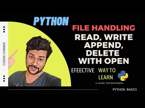 Python File Handling Tutorial: Read, Write, Append, and Delete Files
