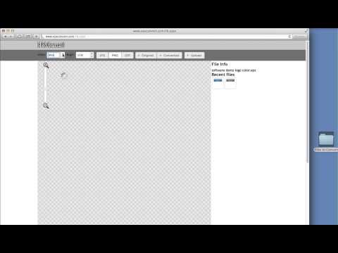 How to Convert EPS files using EPSconvert.com