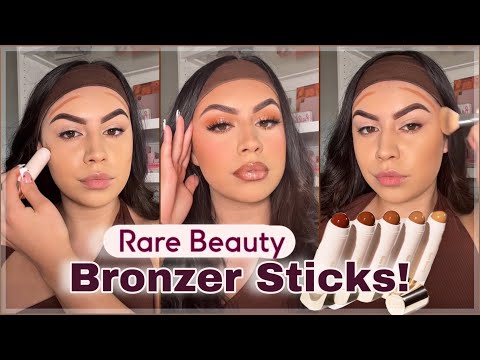 TESTING NEW RARE BEAUTY BRONZER STICKS 2022!