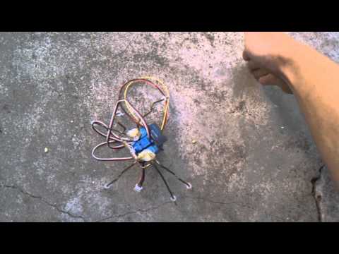 Hexaspider: Object avoidance with Sharp IR sensor