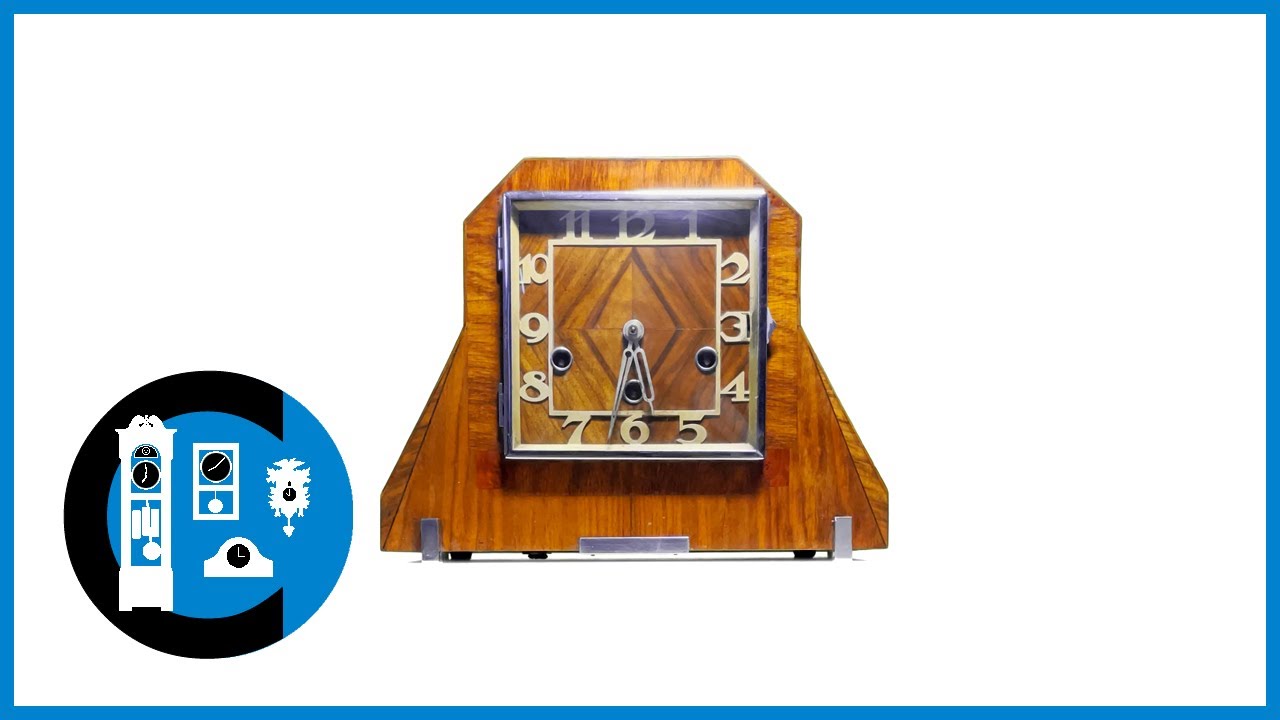 Haller Art Deco Mantle Clock