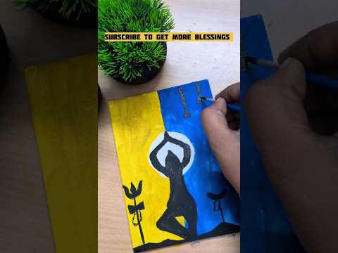 Easy God Shiva's Painting 💯#devotional #ganesha #shiva #lordshiva #painting #ganesh #temple