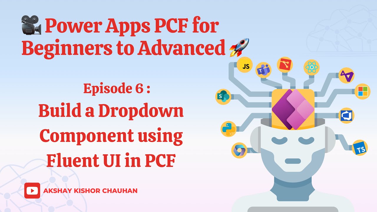 Fluent UI Dropdown in PCF: Single & Multi-Select with Power Apps Integration – EP6