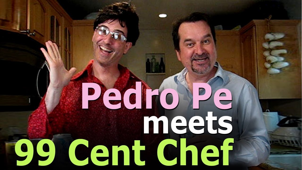 The 99 Cent Chef Meets Pedro Pe - Shrimp Quesadilla Recipe