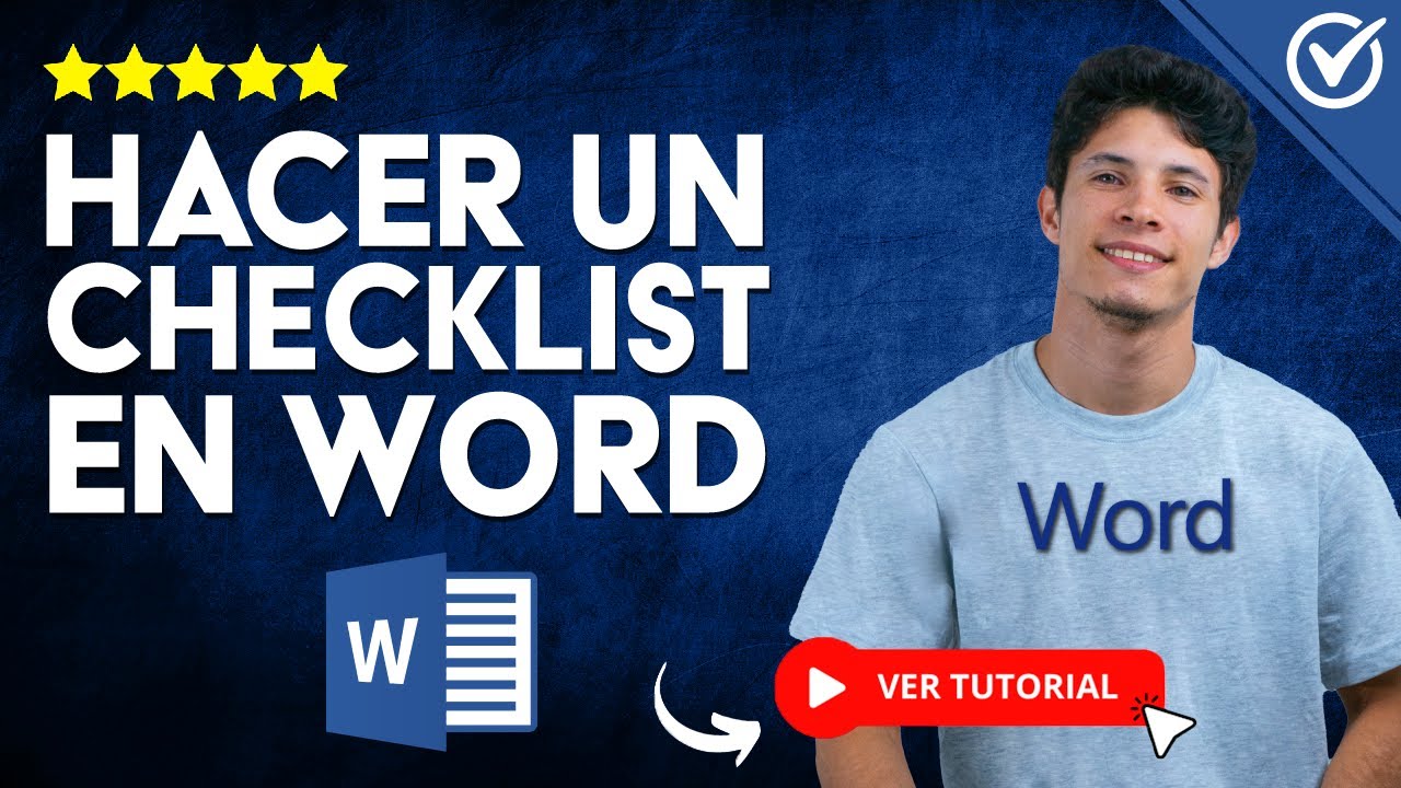 ¿Cómo HACER un CHECKLIST en Word? - ✅ Lleva el Orden de tus Pendientes ✅