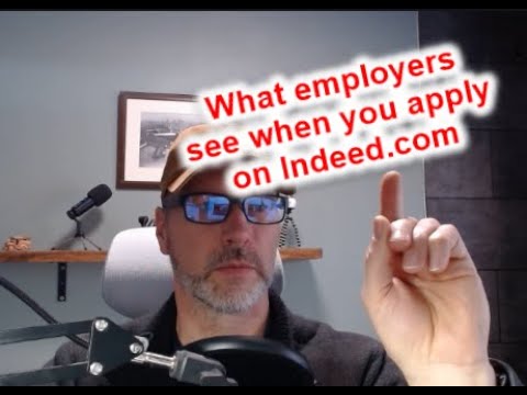 What prospective employers see in Indeed.com